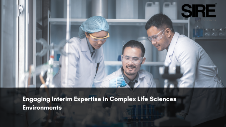 Interim Expertise in Life Sciences | Strategic Leadership Support